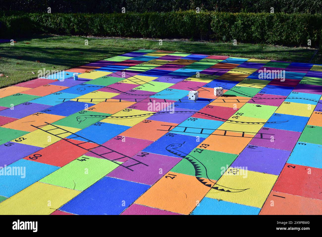 Giant snakes and ladder game hi-res stock photography and images - Alamy
