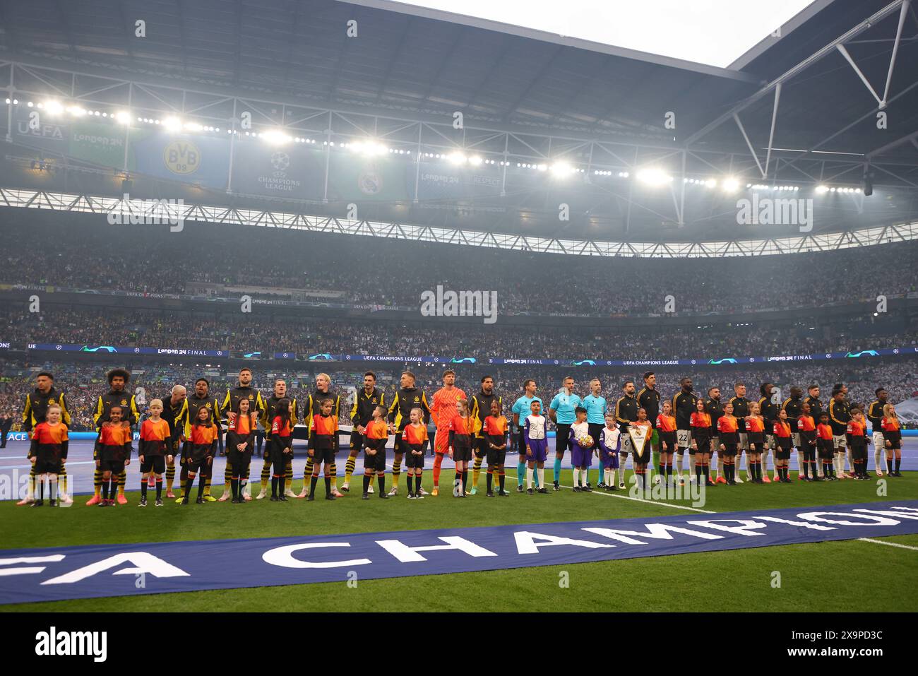 Wembley Stadium, London, UK. 1st June, 2024. UEFA Champions League ...