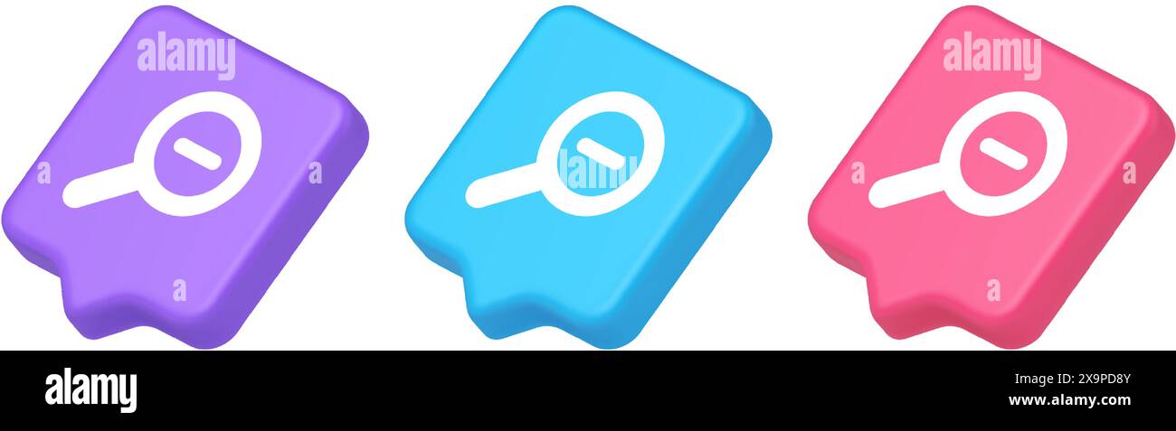 Zoom out magnifying glass button optical internet search discovery ...