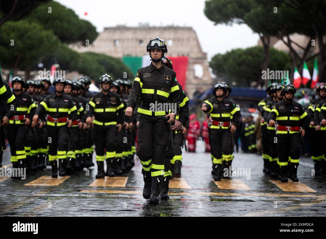 Rome. 2nd June, 2024. This photo taken on June 2, 2024 shows the ...