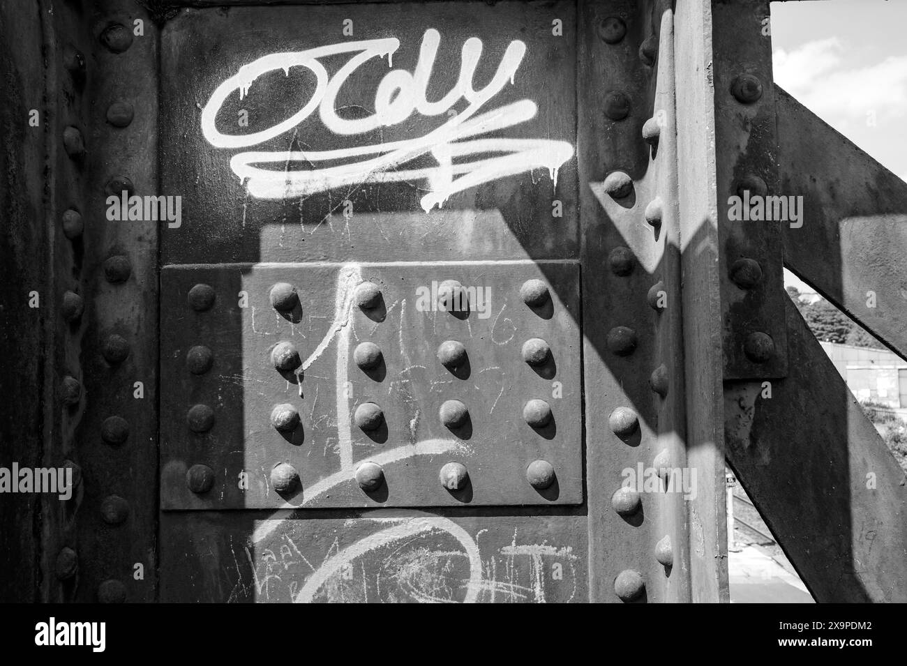 TRURO CITY RAILWAY STATION AND SIGNAL BOX AND FOOTBRIDGE STEEL IRON ...