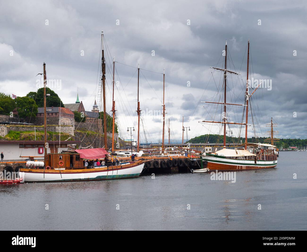 View harbor akershus fortress hi-res stock photography and images - Alamy