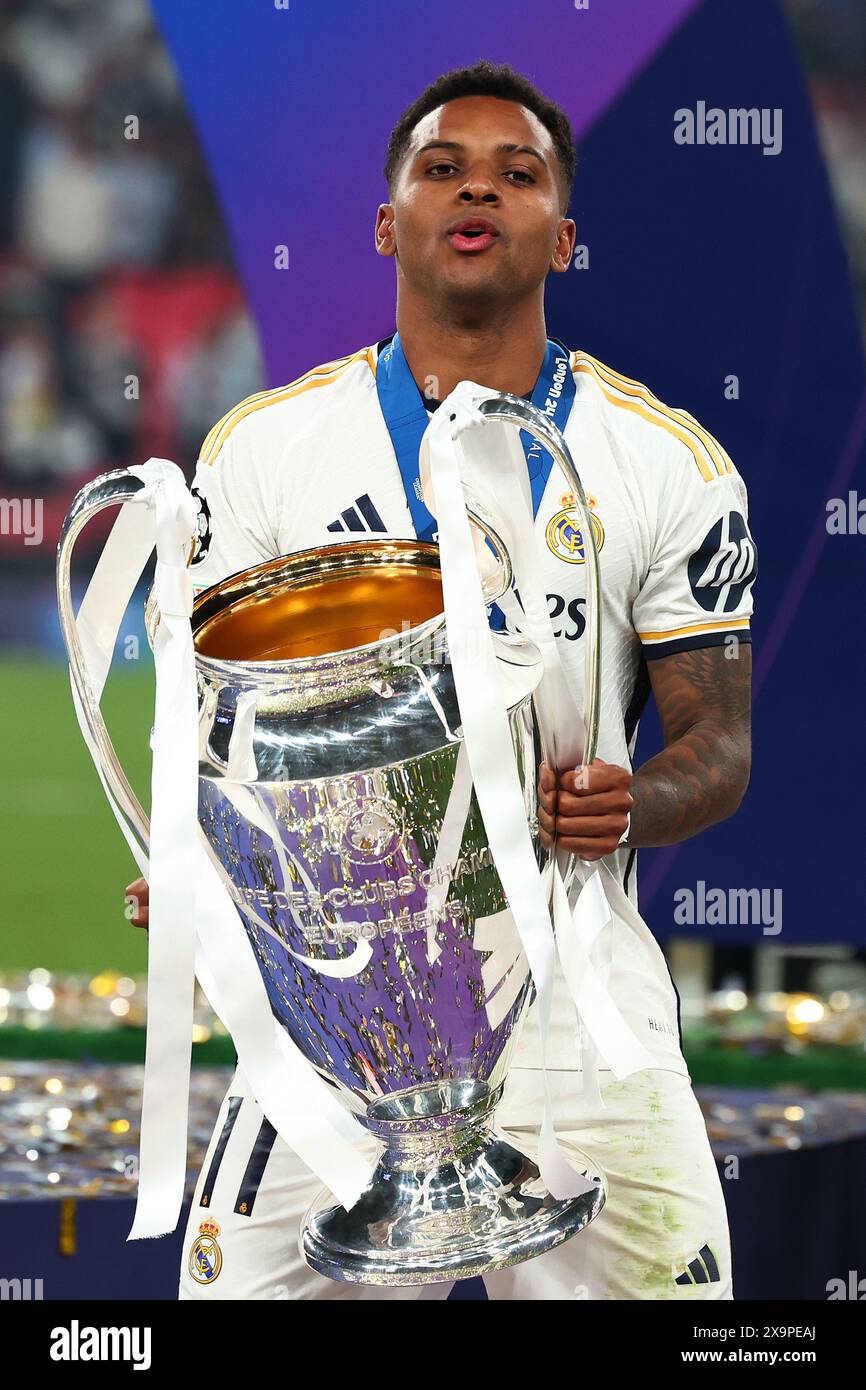 1st June 2024; Wembley Stadium, London, England; UEFA Champions League ...