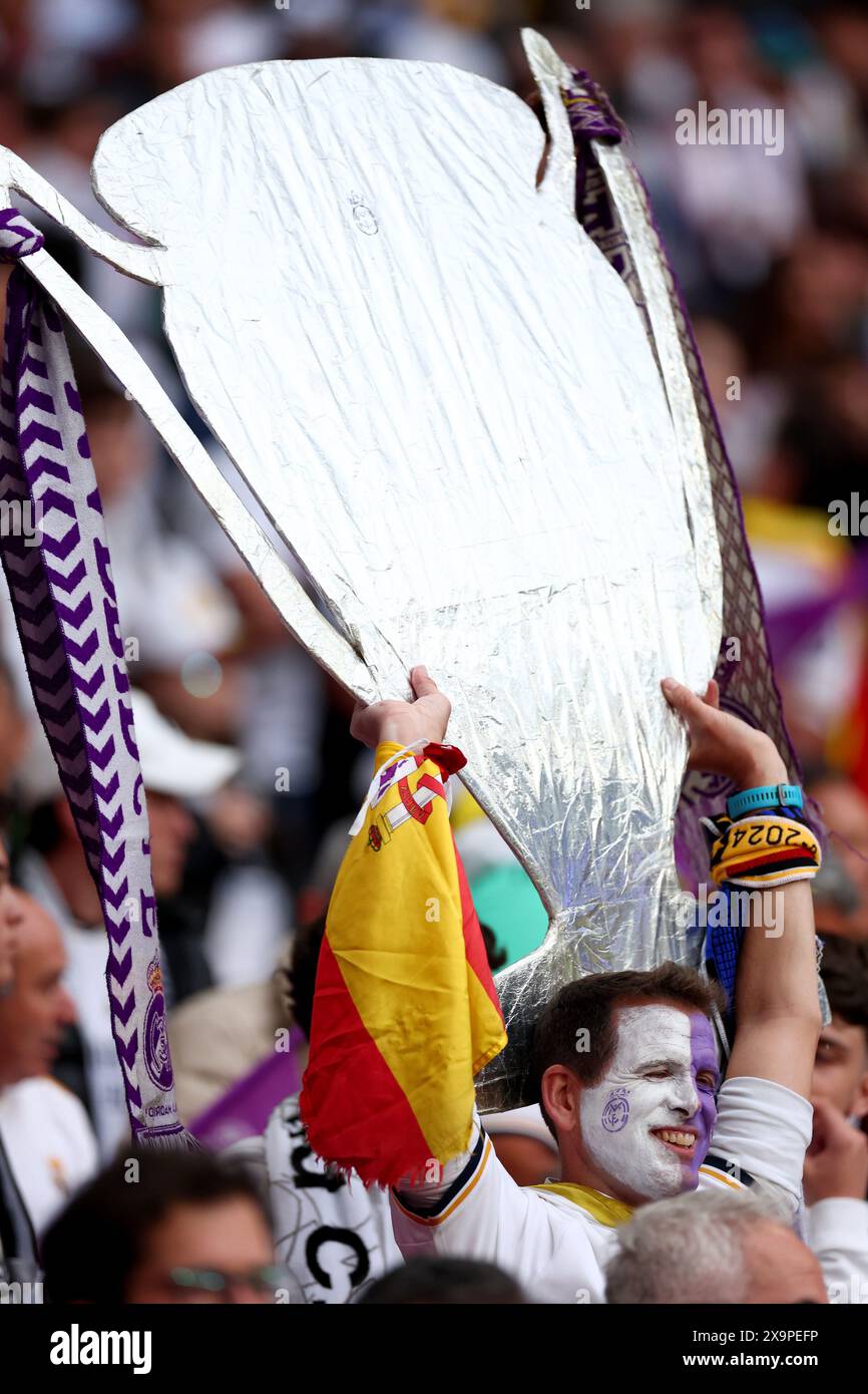 Wembley Stadium, London, UK. 1st June, 2024. UEFA Champions League ...