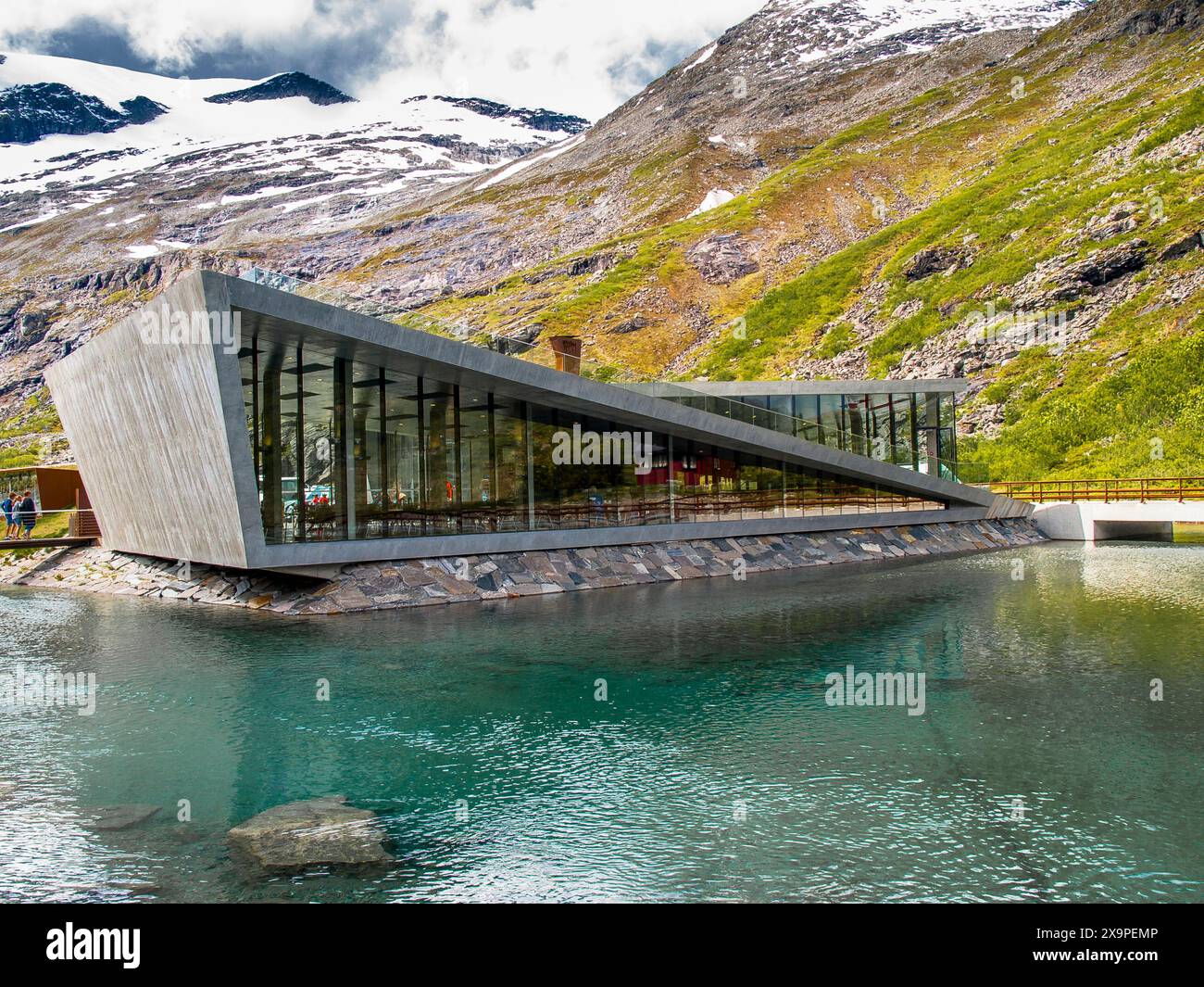Trollstigen Visitor Centre, Norway Stock Photo - Alamy