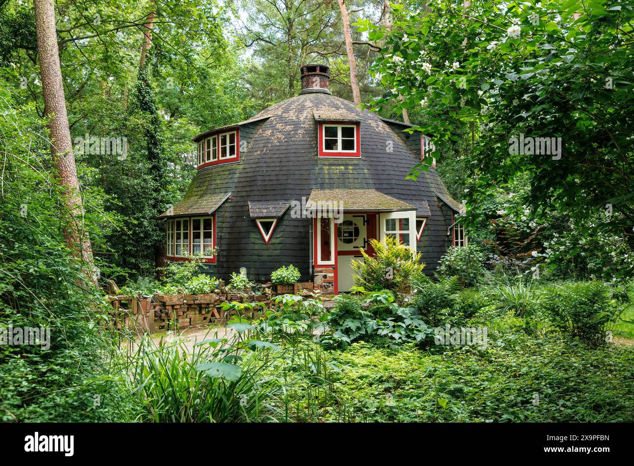 the building Kaeseglocke (translation: chease bell), Worpswede, Lower ...