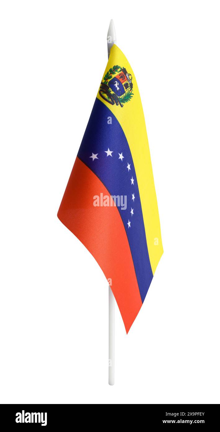 Fabric flag of the venezuela hi-res stock photography and images - Alamy