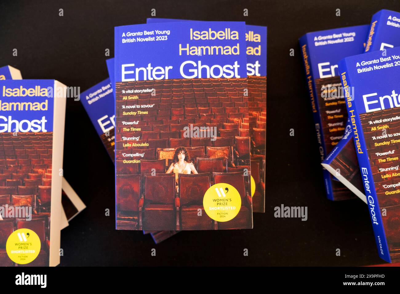 British Palestinian author Isabella Hammad book 'Enter Ghost' books in ...