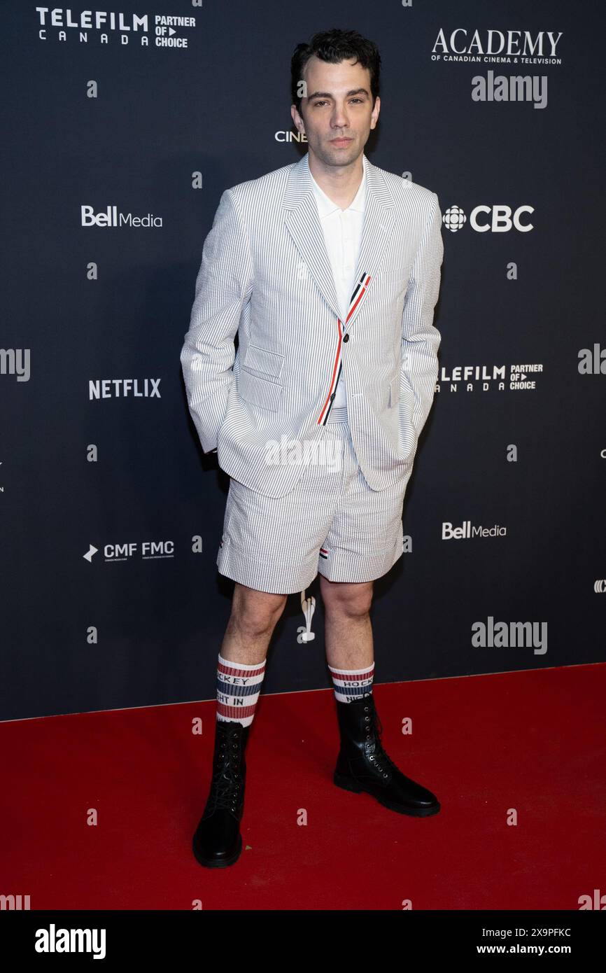 Jay Baruchel attends the 2024 Canadian Screen Awards at CBC Broadcast ...