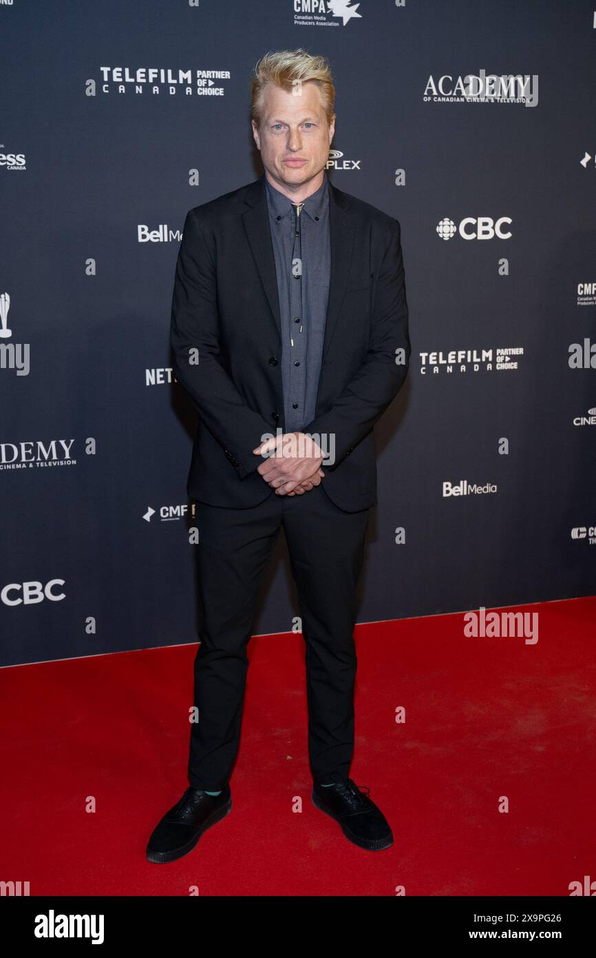 Adam Macdonald attends the 2024 Canadian Screen Awards at CBC Broadcast ...