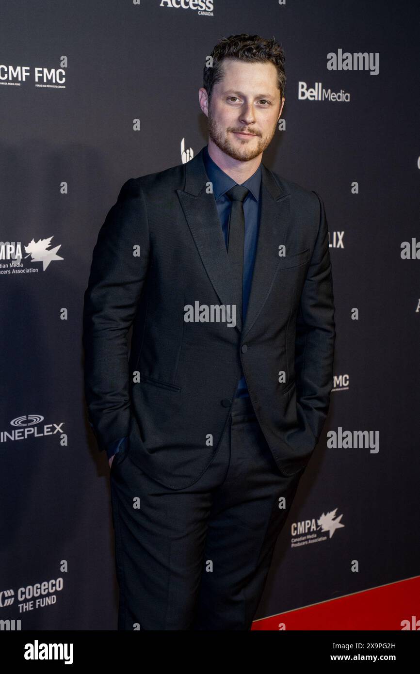 Noah Reid attends the 2024 Canadian Screen Awards at CBC Broadcast ...