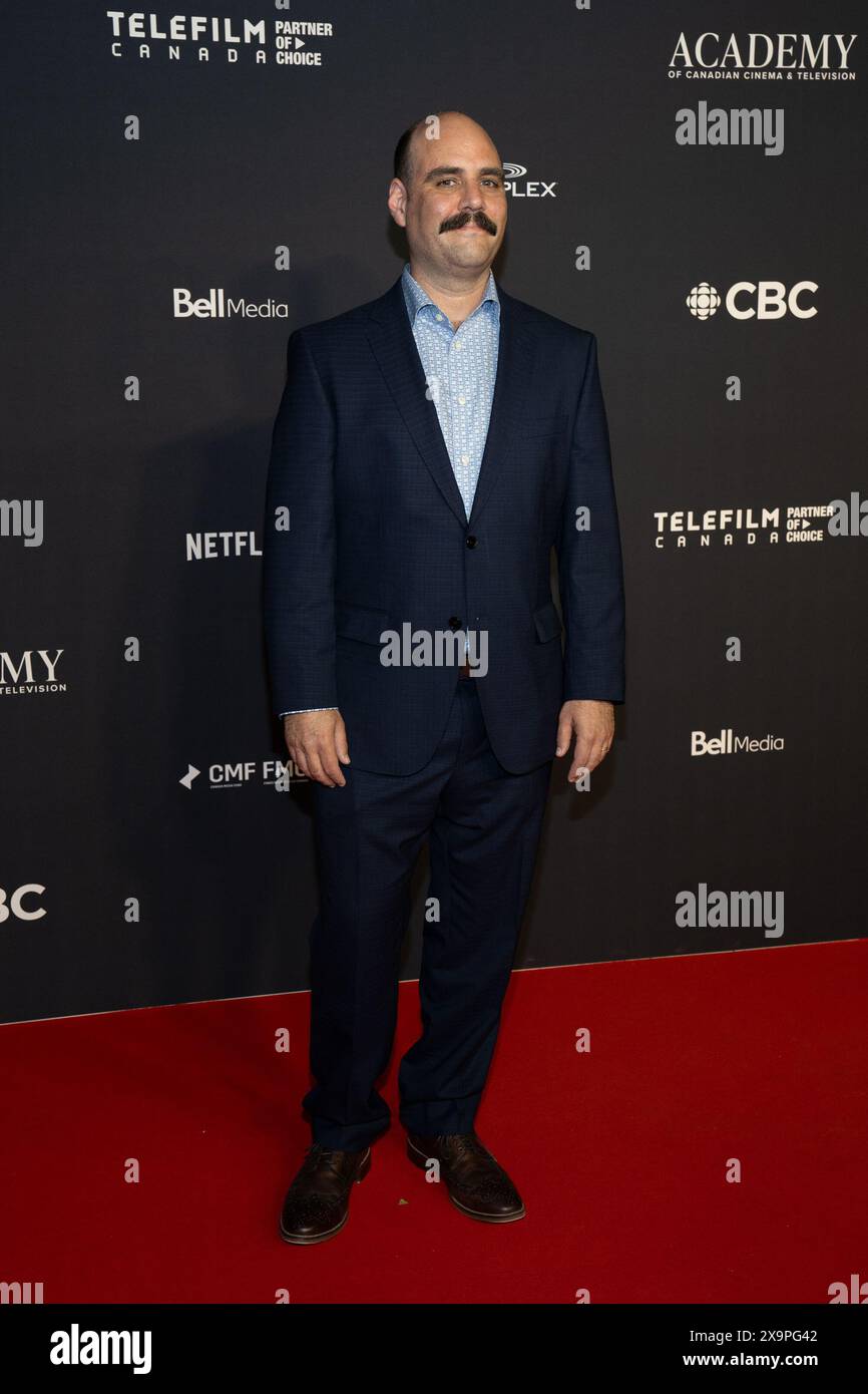 Chris Locke attends the 2024 Canadian Screen Awards at CBC Broadcast ...