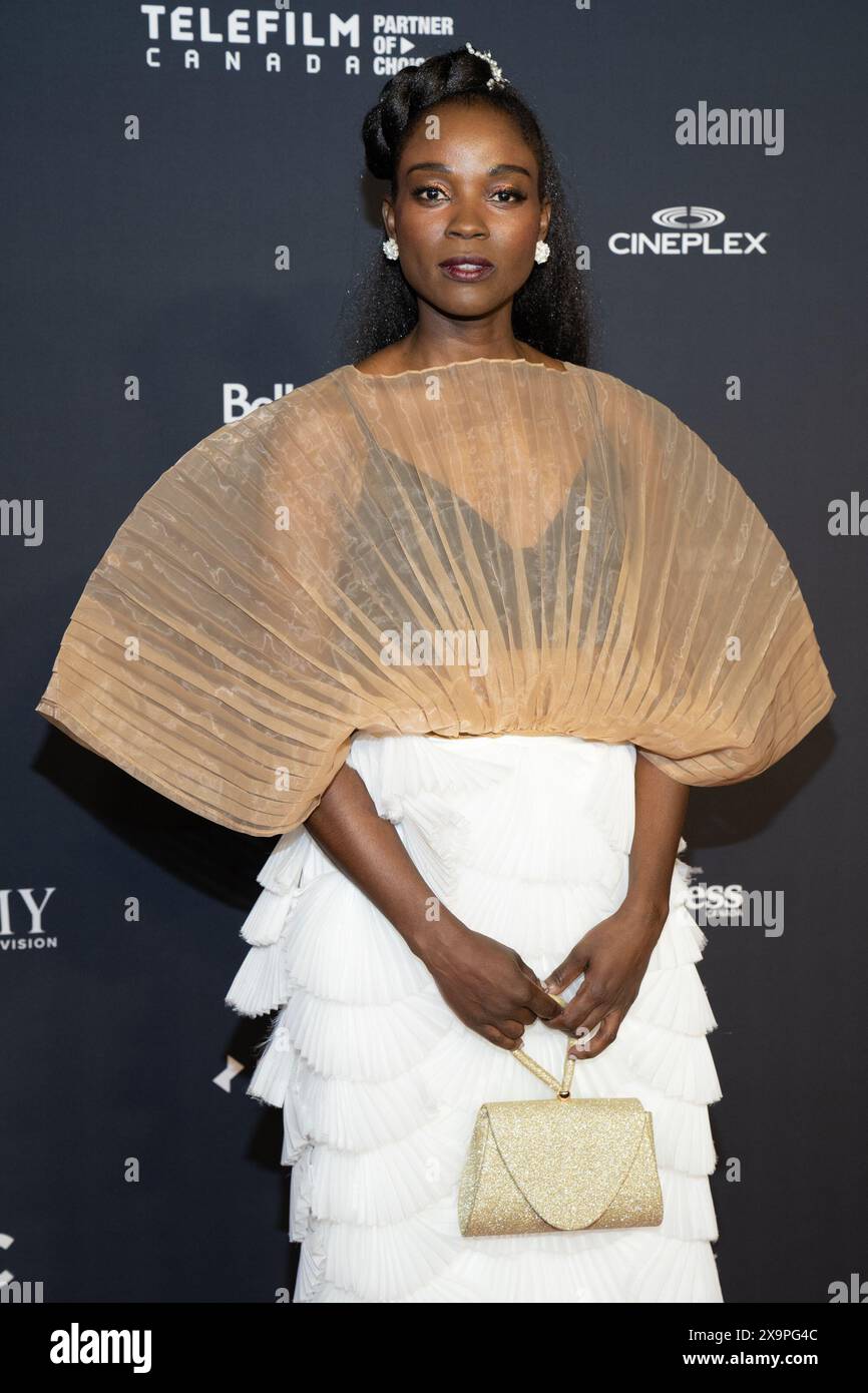 Oyin Oladejo attends the 2024 Canadian Screen Awards at CBC Broadcast ...
