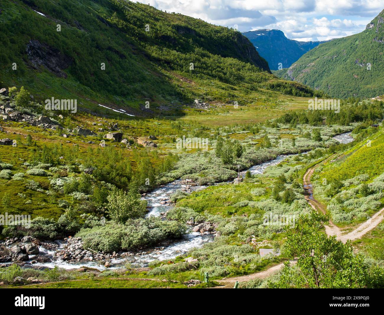 Picturesque Landscapes of Norway: Waterfalls, Mountains, and Green ...