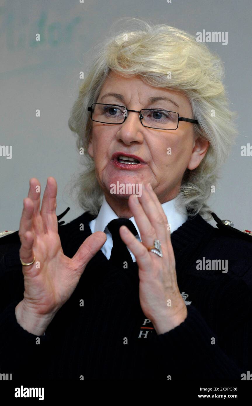 Barbara Wilding, Chief Constable of South Wales Police pictured during ...