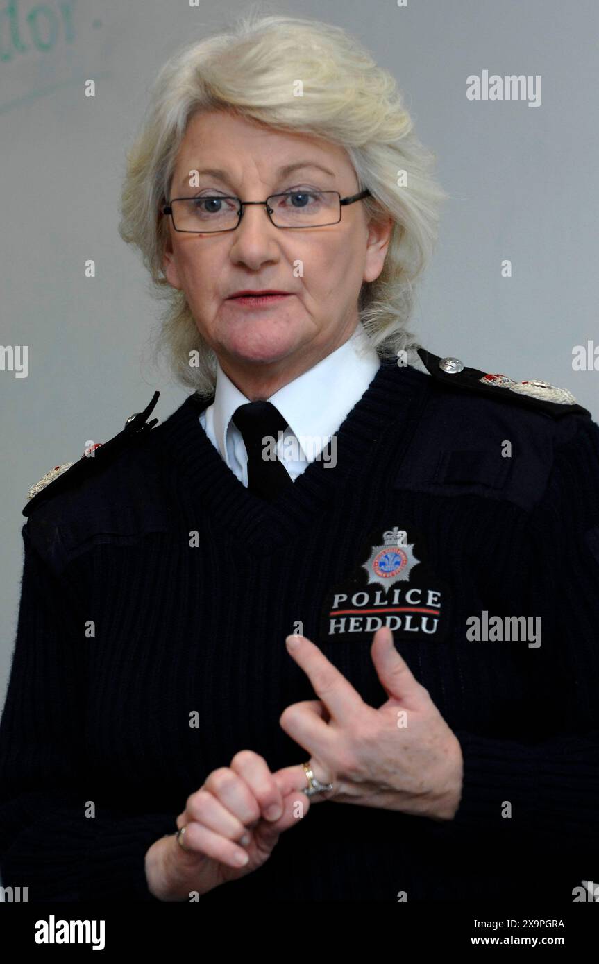 Barbara Wilding, Chief Constable of South Wales Police pictured during ...