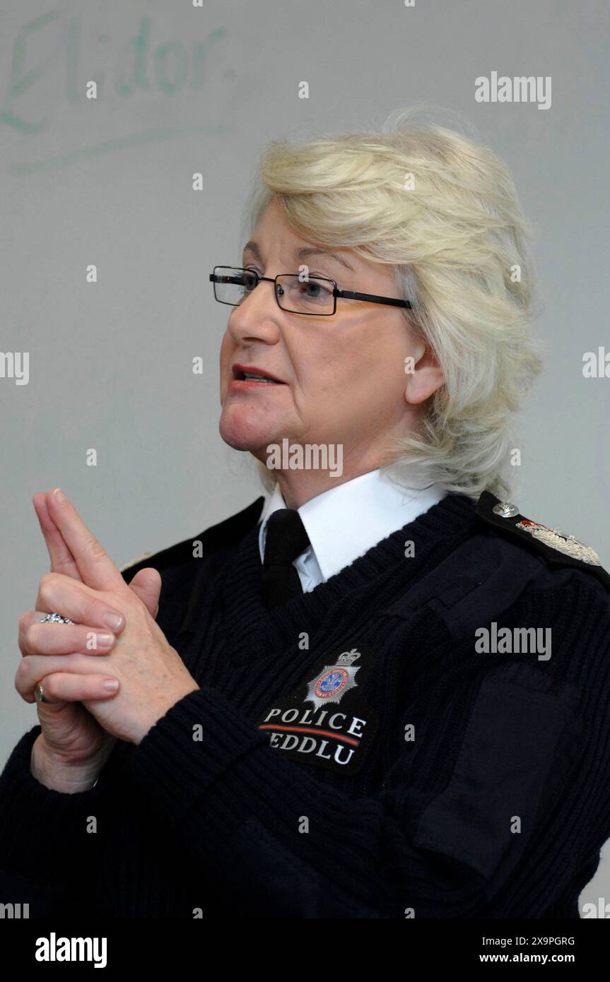 Barbara Wilding, Chief Constable of South Wales Police pictured during ...