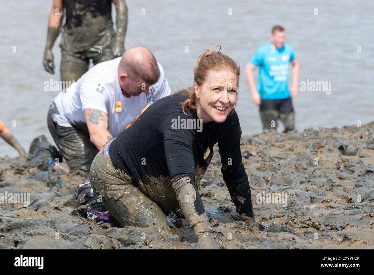Promenade Park, Maldon, Essex, UK. 2nd Jun, 2024. Large numbers of ...