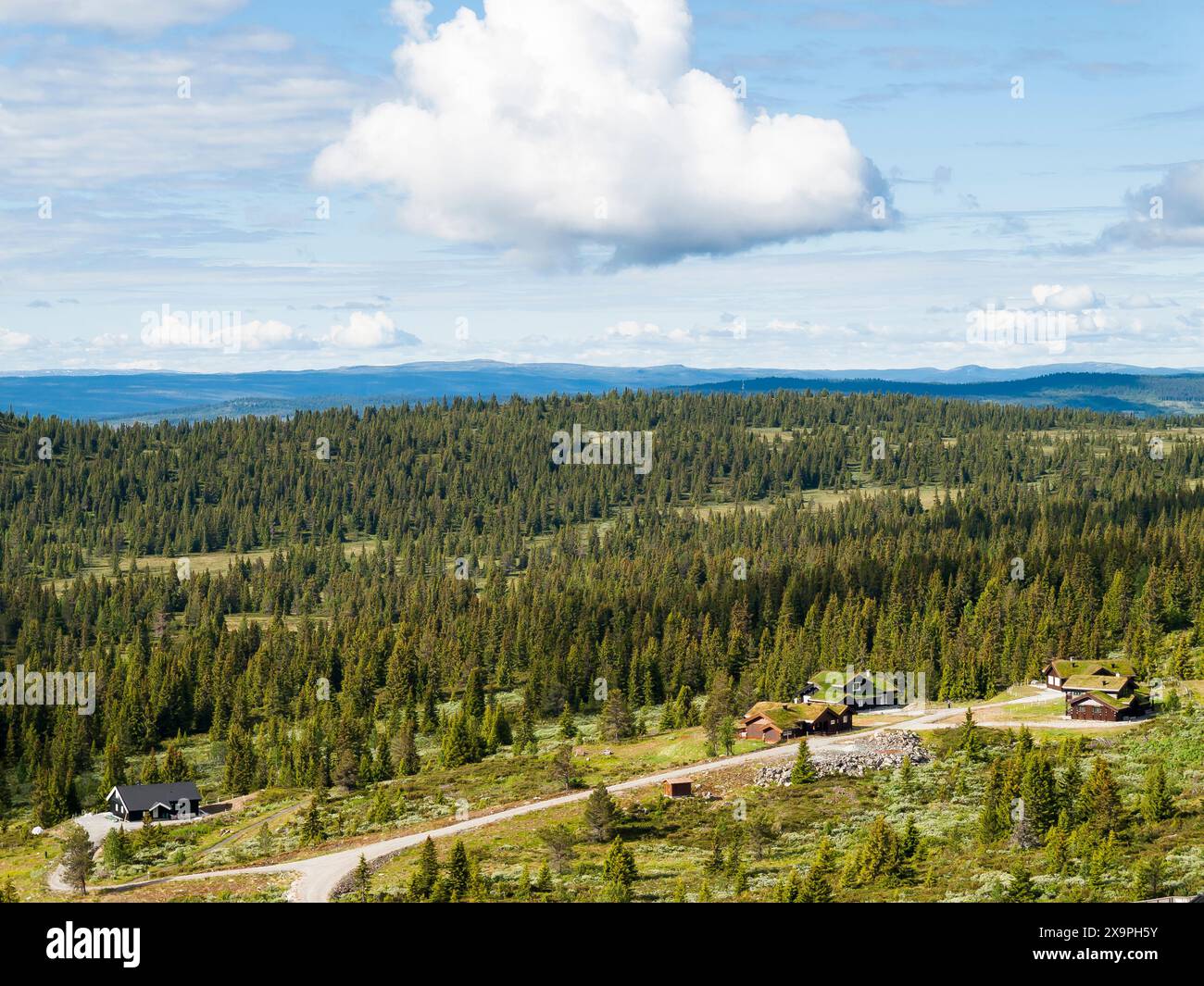 Country side norway village hi-res stock photography and images - Alamy