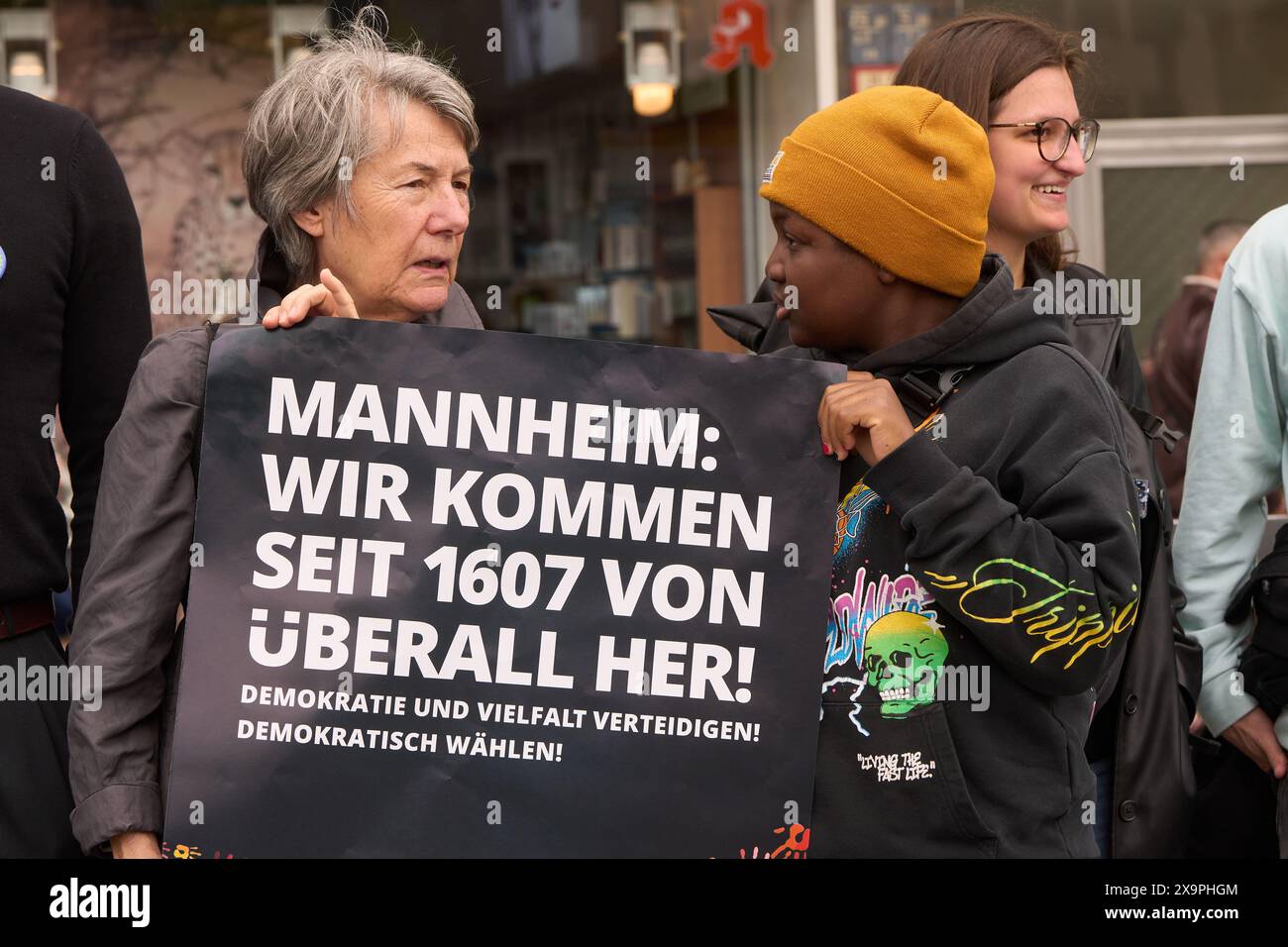 Mannheim, Germany. 02nd June, 2024. After the knife attack in Mannheim ...