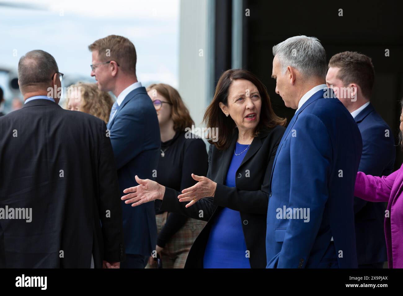 Seattle, Washington, USA. 1st June, 2024. Senator Maria Cantwell speaks ...