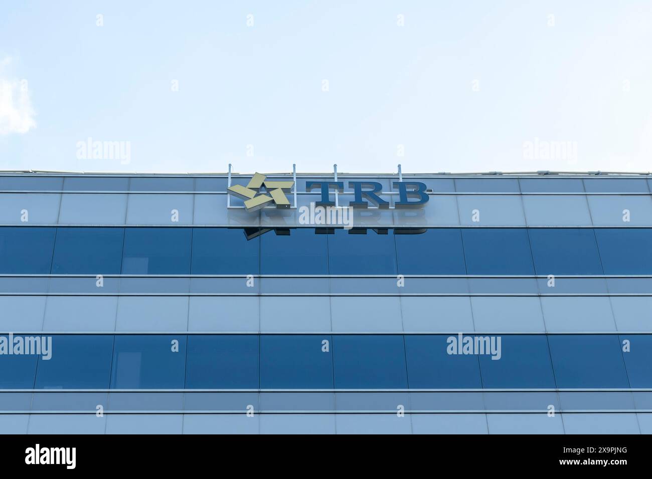 Houston, Texas, USA - April 14, 2024: Texas Regional Bank office on ...