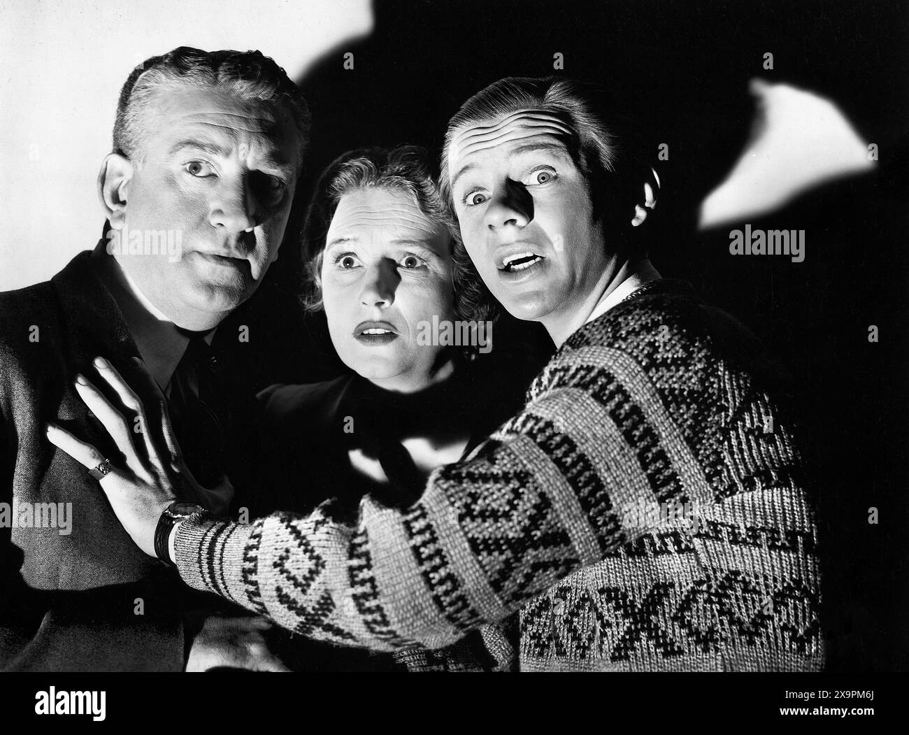 John Litel, Olive Blakeney, Jimmy Lydon, on-set of the film, "Henry ...