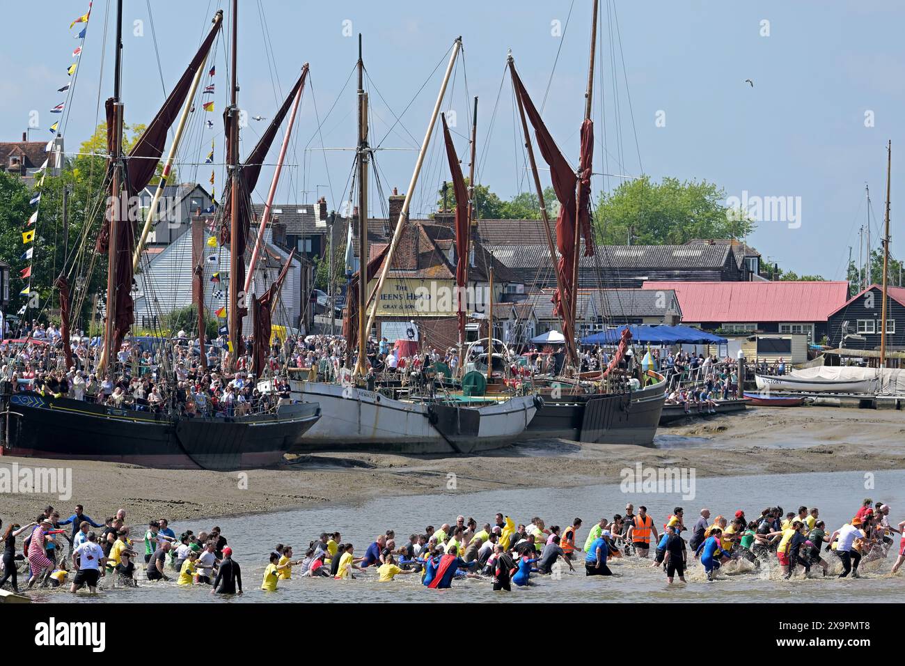 Maldon Essex UK 2nd June 2024. Hundreds of competitors take part in the ...