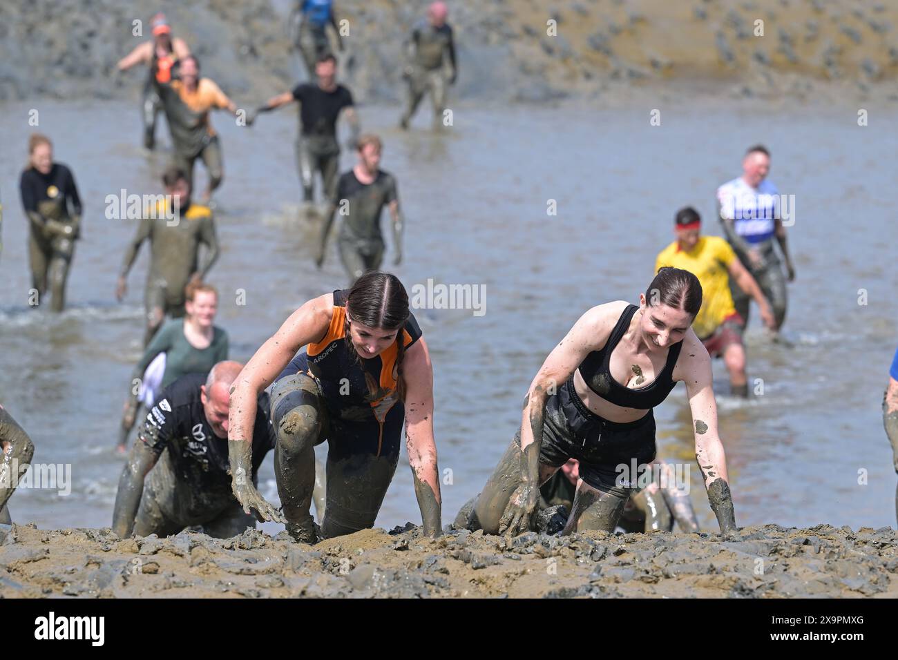Maldon Essex UK 2nd June 2024. Hundreds of competitors take part in the ...