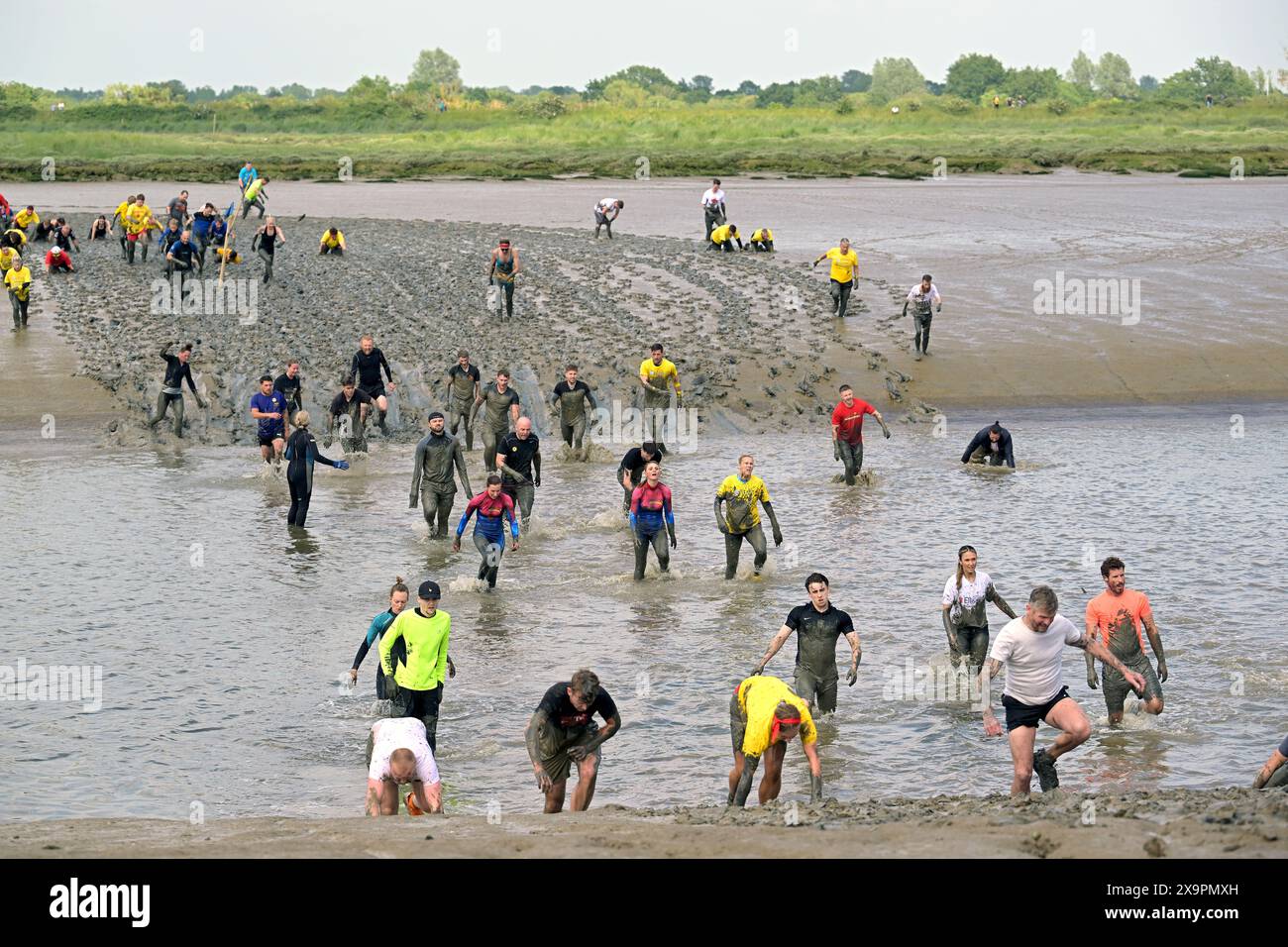 Maldon Essex UK 2nd June 2024. Hundreds of competitors take part in the ...