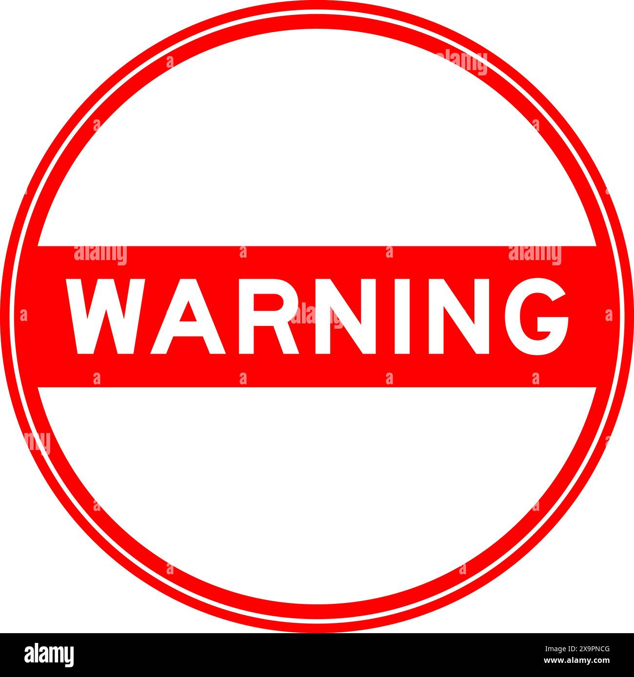 Earthquake warning notice sign Stock Vector Images - Alamy