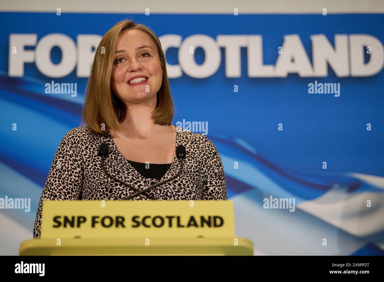 Glasgow Scotland, UK 02 June 2024. Màiri McAllan MSP at the Radisson ...