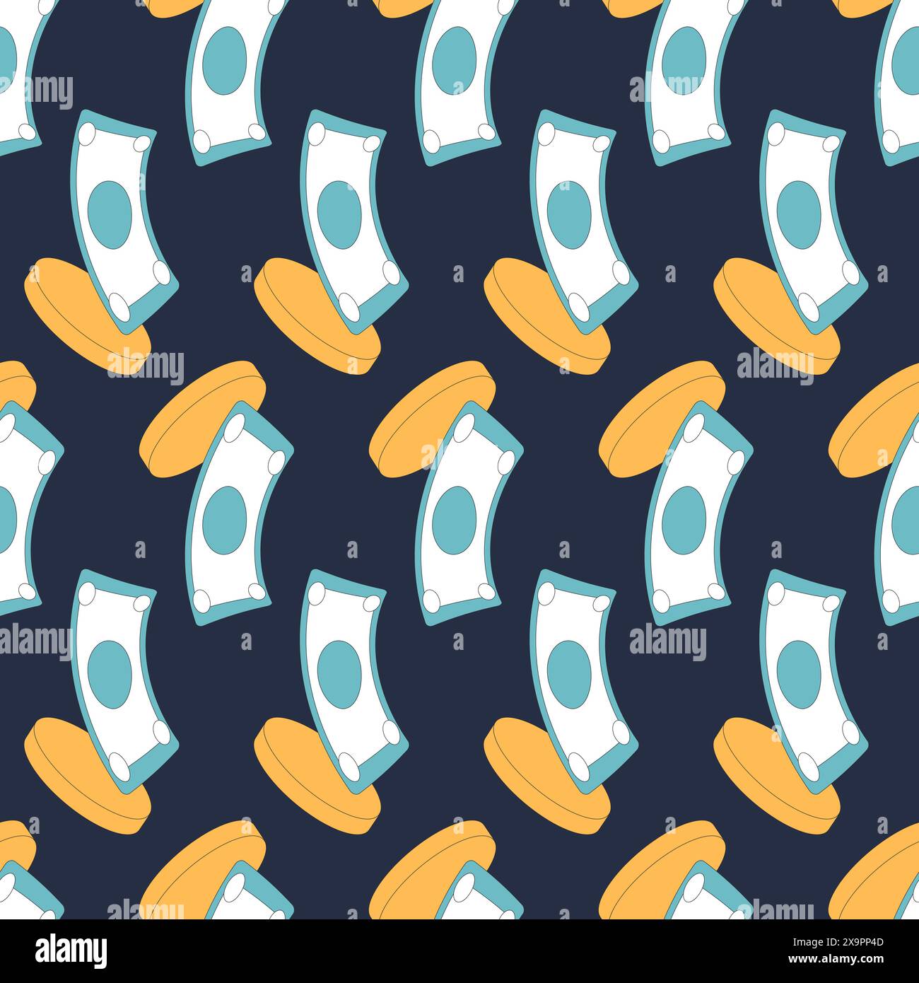 Assortment of coins Stock Vector Images - Alamy