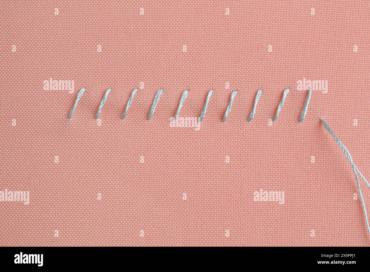 Coral embroidery hi-res stock photography and images - Alamy