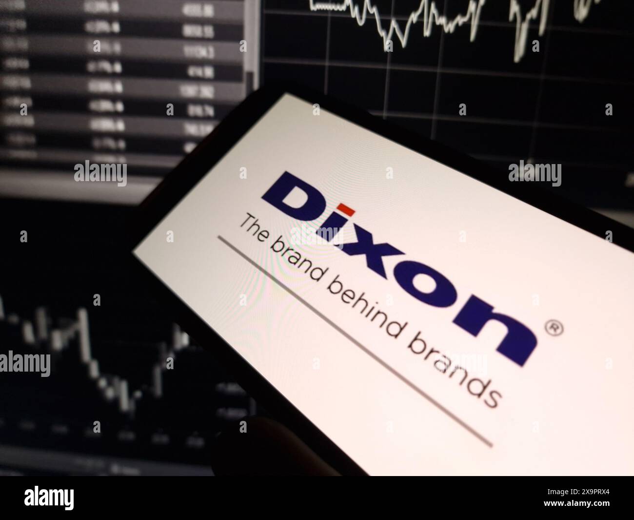 Konskie, Poland - May 29, 2024: Dixon Technologies company logo ...
