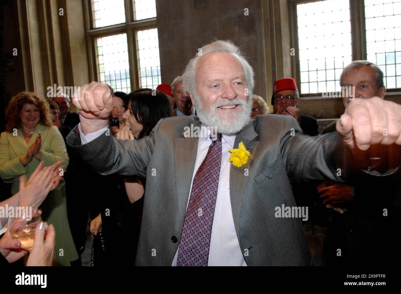 Actor and movie star , Welsh born, Sir Anthony Hopkins unveils a statue ...