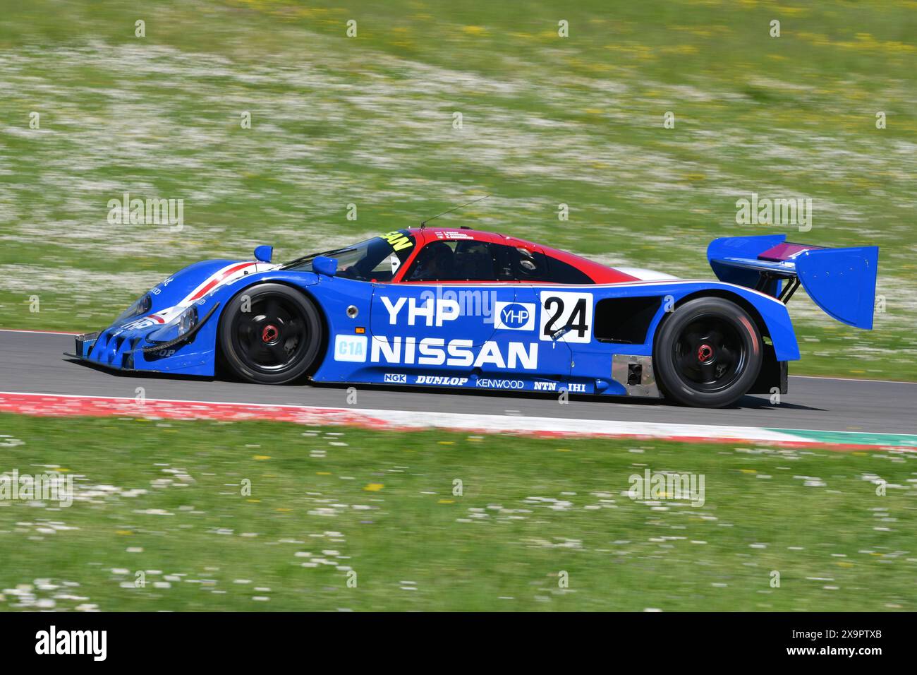 Scarperia, 5 April 2024: Nissan R90CK group C year 1990 in action ...