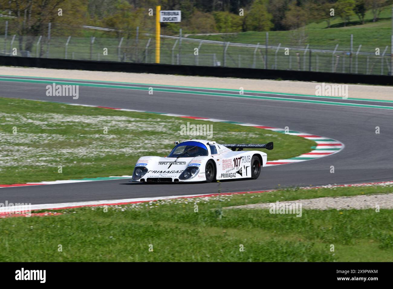 Scarperia, 5 April 2024: Tiga GC289 group C - IMSA GTP year 1989 in ...