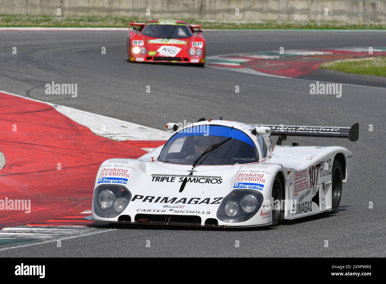 Scarperia, 5 April 2024: Tiga GC289 group C - IMSA GTP year 1989 in ...
