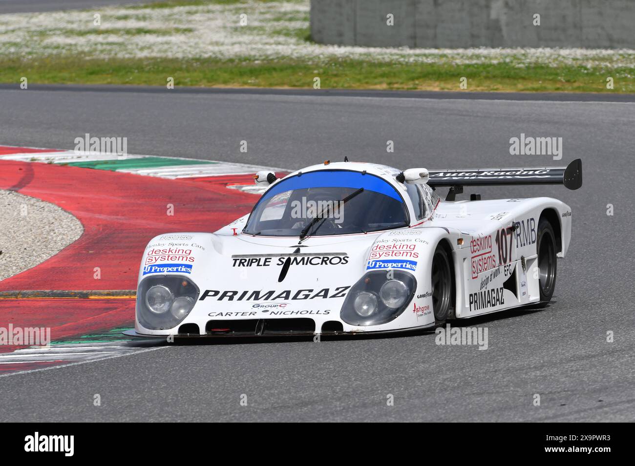 Scarperia, 5 April 2024: Tiga GC289 group C - IMSA GTP year 1989 in ...