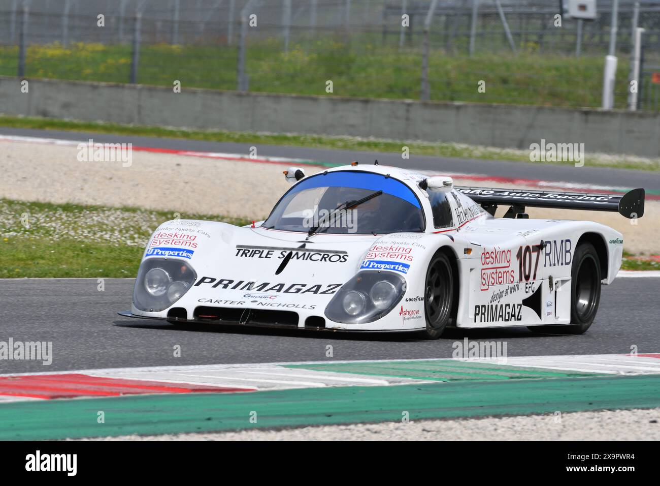 Scarperia, 5 April 2024: Tiga GC289 group C - IMSA GTP year 1989 in ...