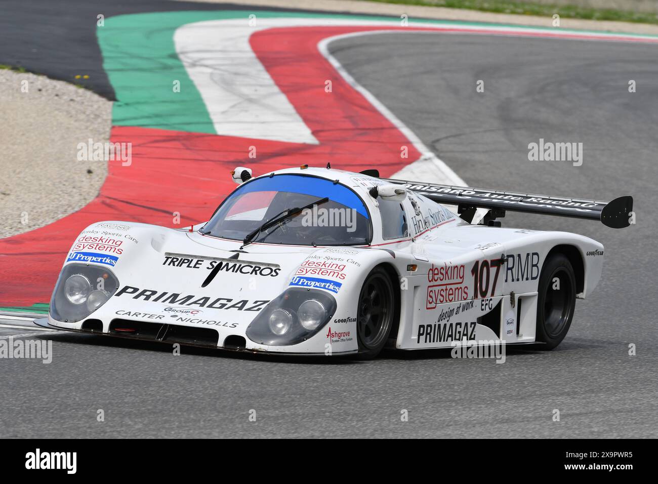 Scarperia, 5 April 2024: Tiga GC289 group C - IMSA GTP year 1989 in ...