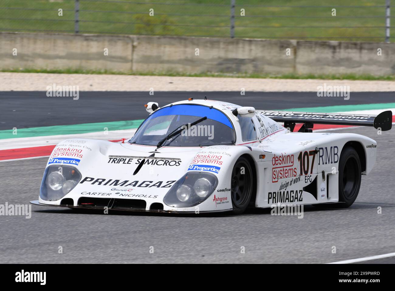 Scarperia, 5 April 2024: Tiga GC289 group C - IMSA GTP year 1989 in ...