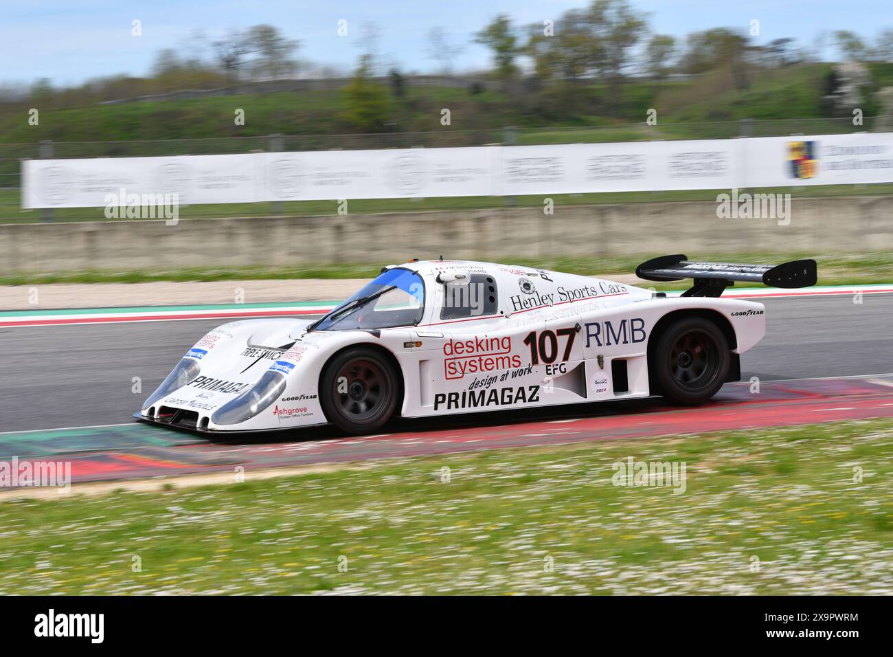 Scarperia, 5 April 2024: Tiga GC289 group C - IMSA GTP year 1989 in ...