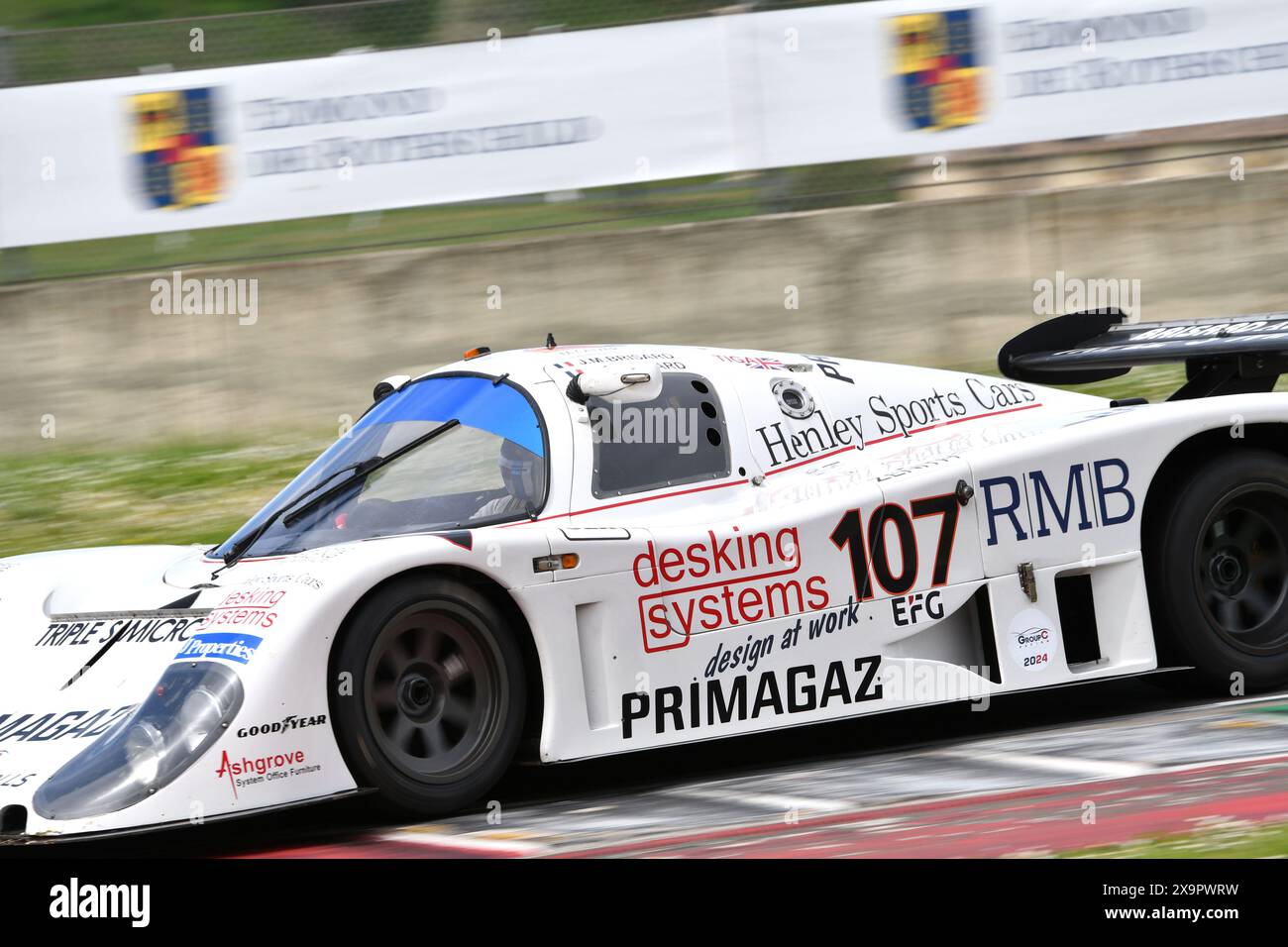 Scarperia, 5 April 2024: Tiga GC289 group C - IMSA GTP year 1989 in ...