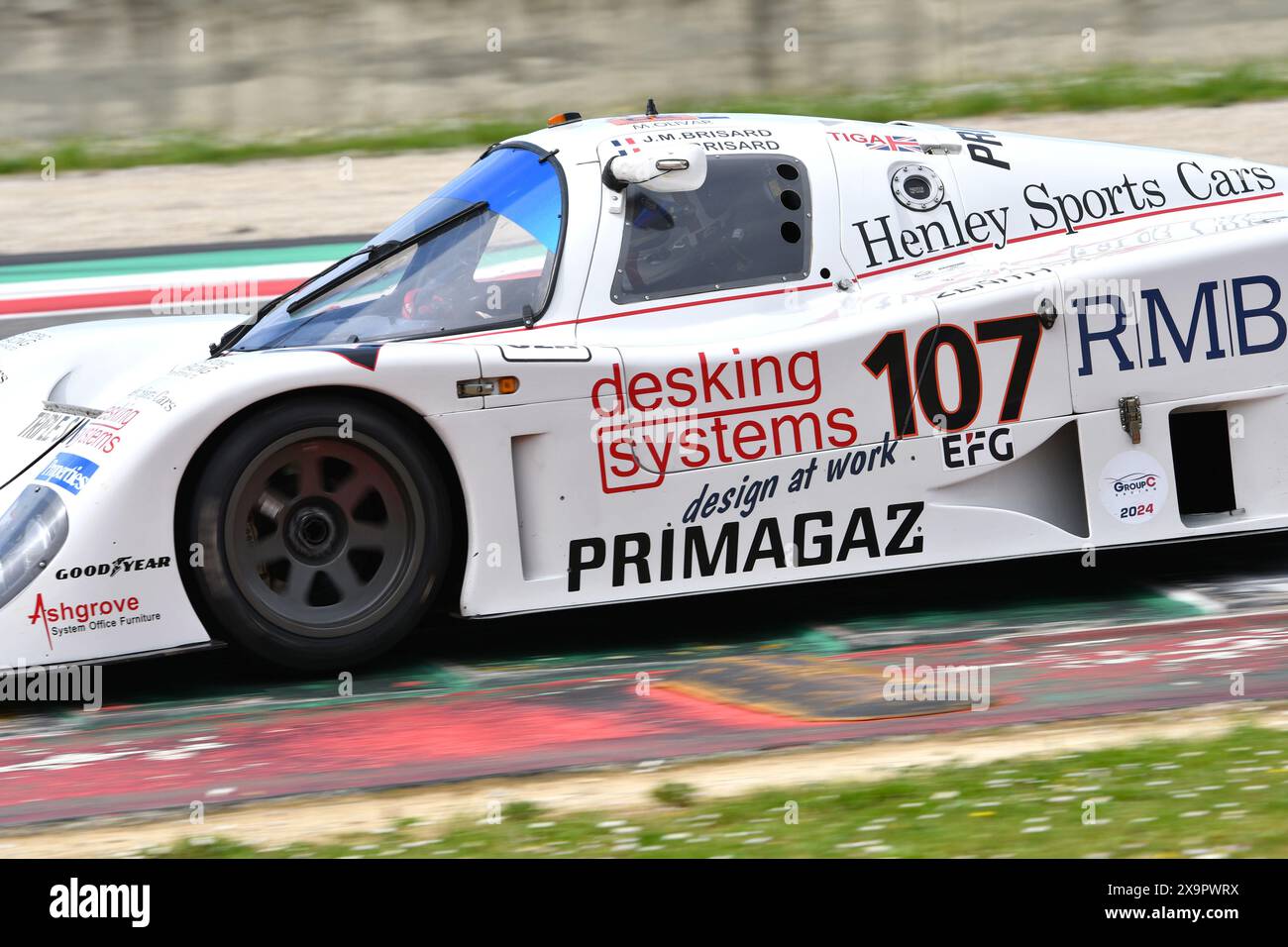 Scarperia, 5 April 2024: Tiga GC289 group C - IMSA GTP year 1989 in ...