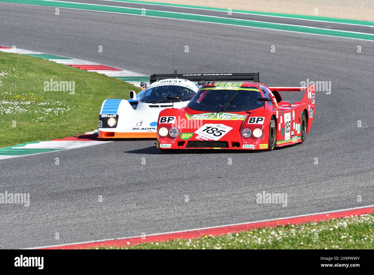Scarperia, 2 April 2024: Sthemo BMW SM C2 year 1985 in action during Mugello Classic 2024 at ...