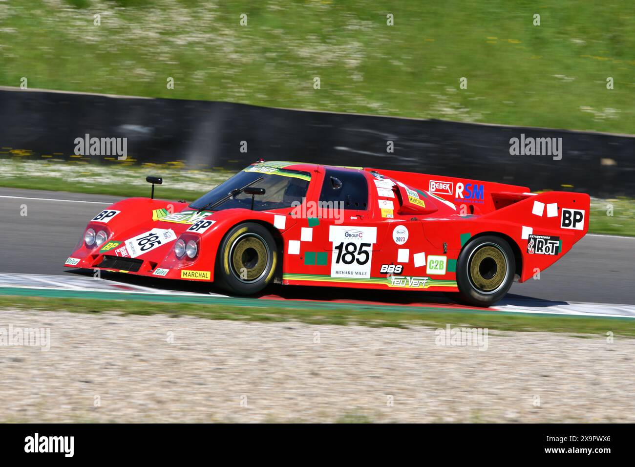 Scarperia, 2 April 2024: Sthemo BMW SM C2 year 1985 in action during ...