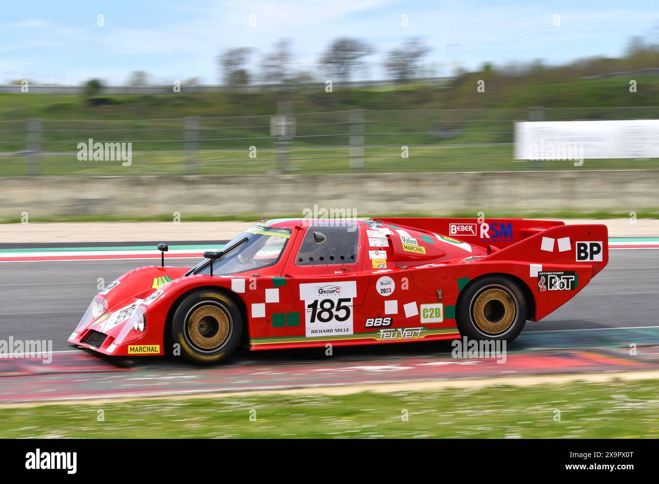 Scarperia, 2 April 2024: Sthemo BMW SM C2 year 1985 in action during ...
