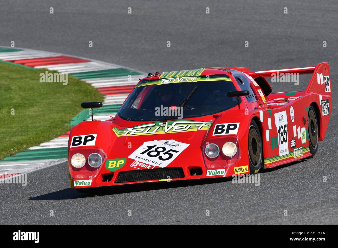 Scarperia, 2 April 2024: Sthemo BMW SM C2 year 1985 in action during Mugello Classic 2024 at ...